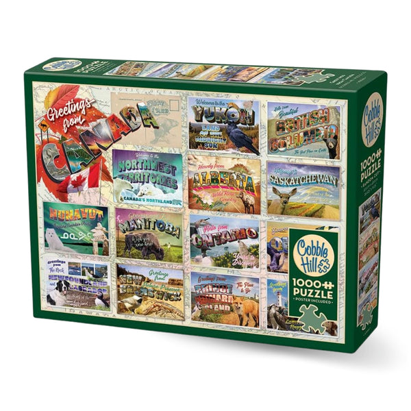 Greetings From Canada 1000 Piece Puzzle – The Puzzle Nerds