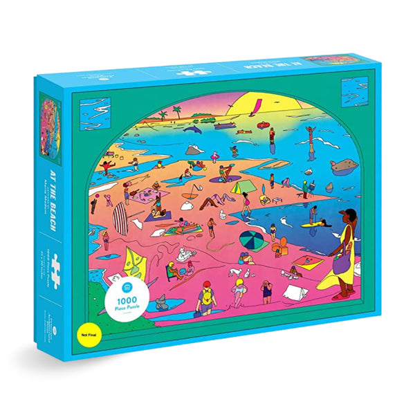 At The Beach 1000 Piece Puzzle – The Puzzle Nerds
