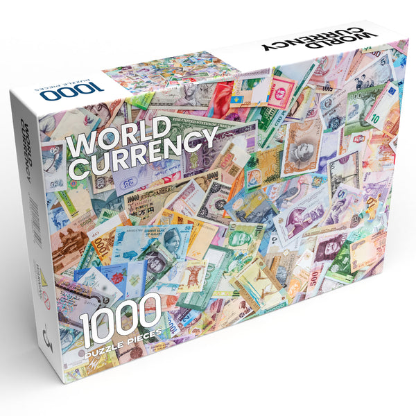 World Currency 1000 Piece Puzzle – The Puzzle Nerds