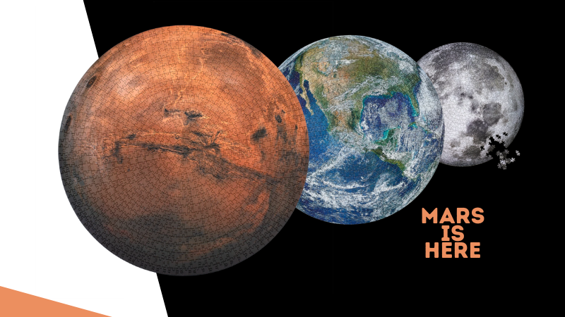 We are over the moon about the new MARS puzzle from Four Point Puzzles ...