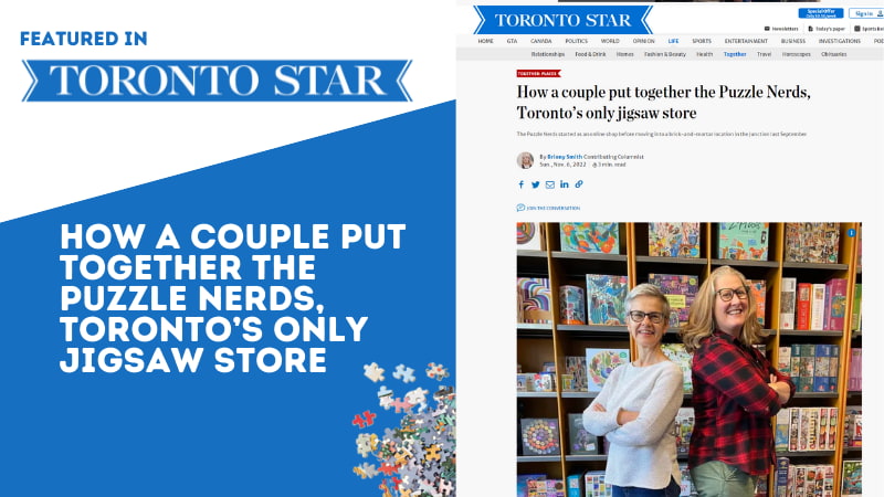 How a couple put together the Puzzle Nerds, Toronto’s only jigsaw stor ...