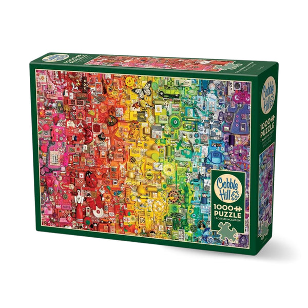 Colourful Rainbow 1000 Piece Puzzle – The Puzzle Nerds