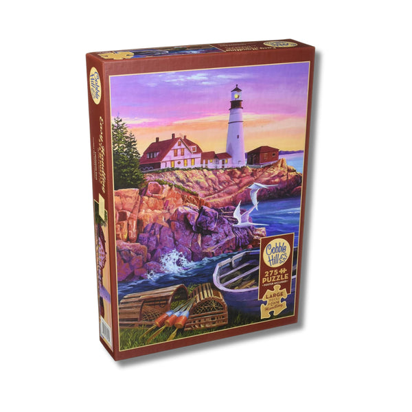Lighthouse Cove Easy Handling 275 Piece Puzzle - Large Box – The Puzzle ...
