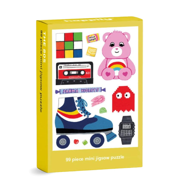 The '80s 99 Piece Mini Puzzle – The Puzzle Nerds