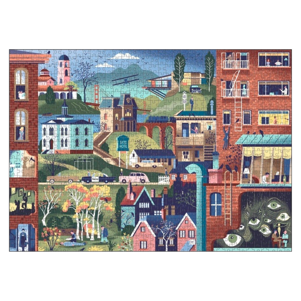 Movie Masters - Hitchcock Films 1000 Piece Puzzle – The Puzzle Nerds