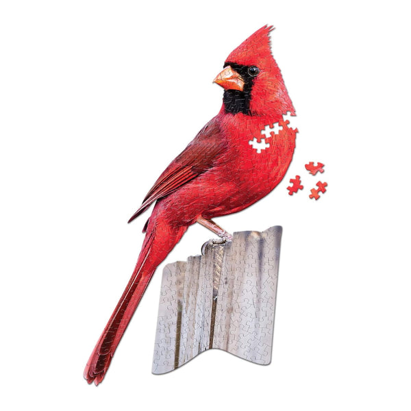 I AM Cardinal 300 Piece Shaped Puzzle – The Puzzle Nerds