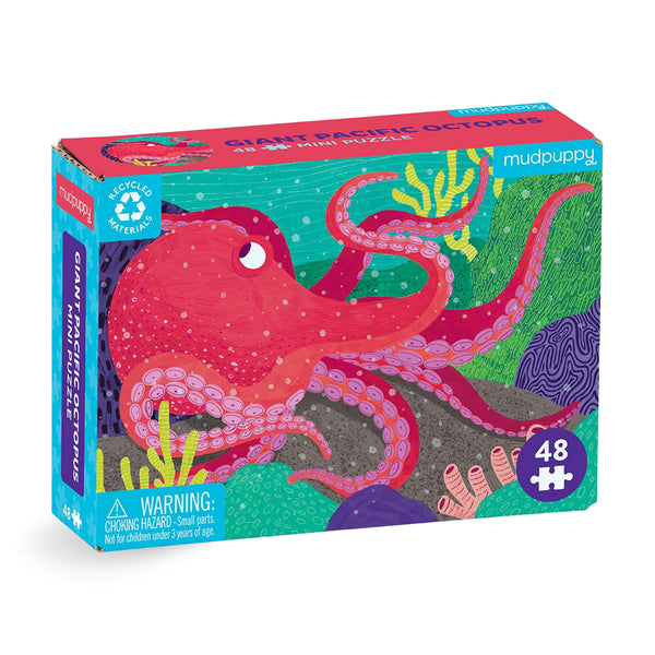 Giant Pacific Octopus 48 Piece Mini Puzzle – The Puzzle Nerds