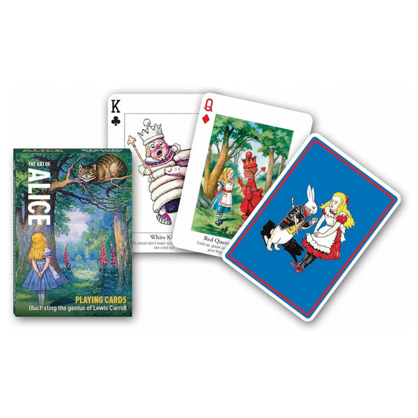 The Art Of Alice Playing Cards – The Puzzle Nerds