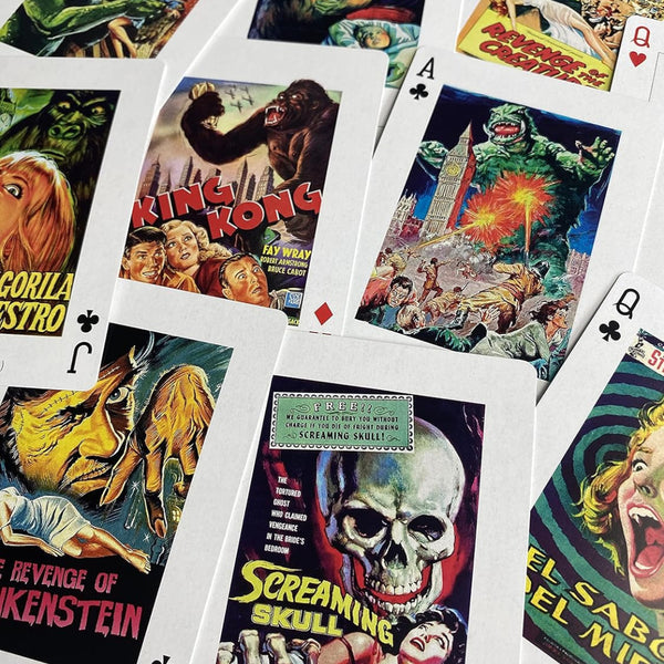 The Horror! Horror Movie Playing Cards – The Puzzle Nerds