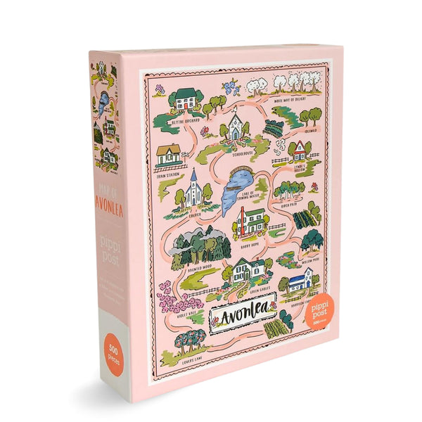 Map Of Avonlea 500 Piece Puzzle – The Puzzle Nerds