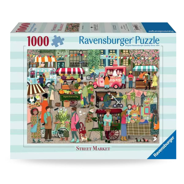 Street Market 1000 Piece Puzzle – The Puzzle Nerds