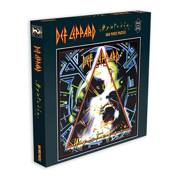 Def Leppard Hysteria 500 Piece Puzzle – The Puzzle Nerds
