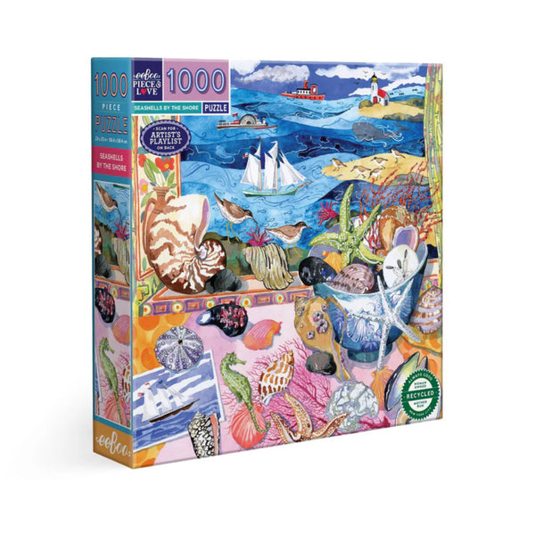 Seashells By The Shore 1000 Piece Puzzle – The Puzzle Nerds