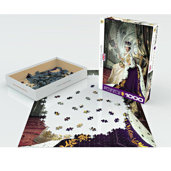 Queen Elizabeth II 1000 Piece Puzzle – The Puzzle Nerds