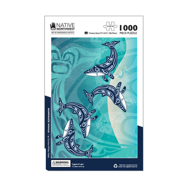 Humpback Whale 1000 Piece Puzzle – The Puzzle Nerds