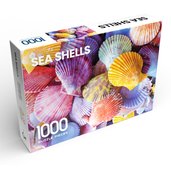 Sea Shells 1000 Piece Puzzle – The Puzzle Nerds