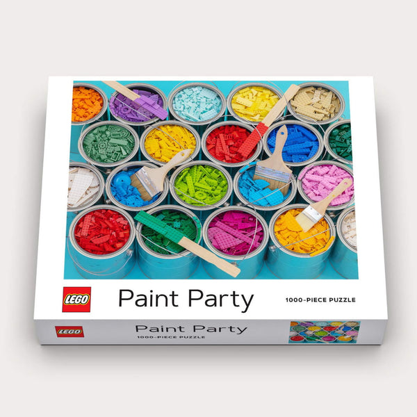 LEGO Paint Party 1000 Piece Puzzle – The Puzzle Nerds