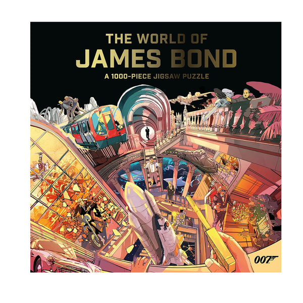 The World Of James Bond 1000 Piece Puzzle – The Puzzle Nerds