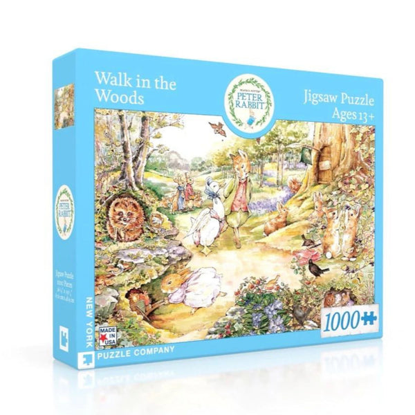 Peter Rabbit Walk In The Woods 1000 Piece Puzzle – The Puzzle Nerds