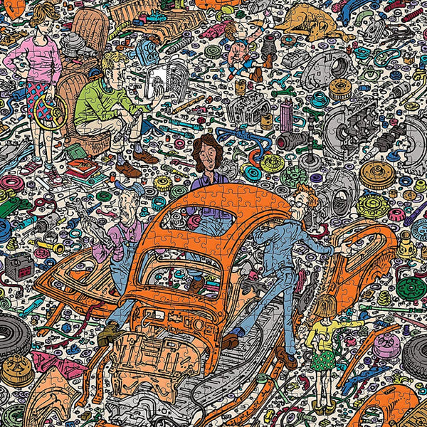 The Exploded Beetle by Peter Aschwanden 1000 Piece Puzzle – The Puzzle ...