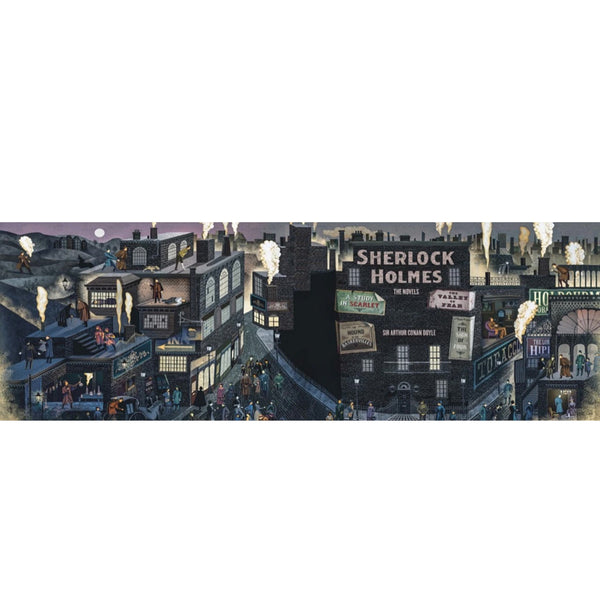 Sherlock Holmes 1000 Piece Panoramic Puzzle – The Puzzle Nerds