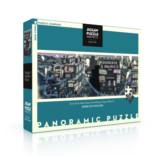 Sherlock Holmes 1000 Piece Panoramic Puzzle – The Puzzle Nerds