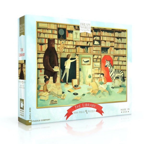 The Library 1000 Piece Puzzle – The Puzzle Nerds